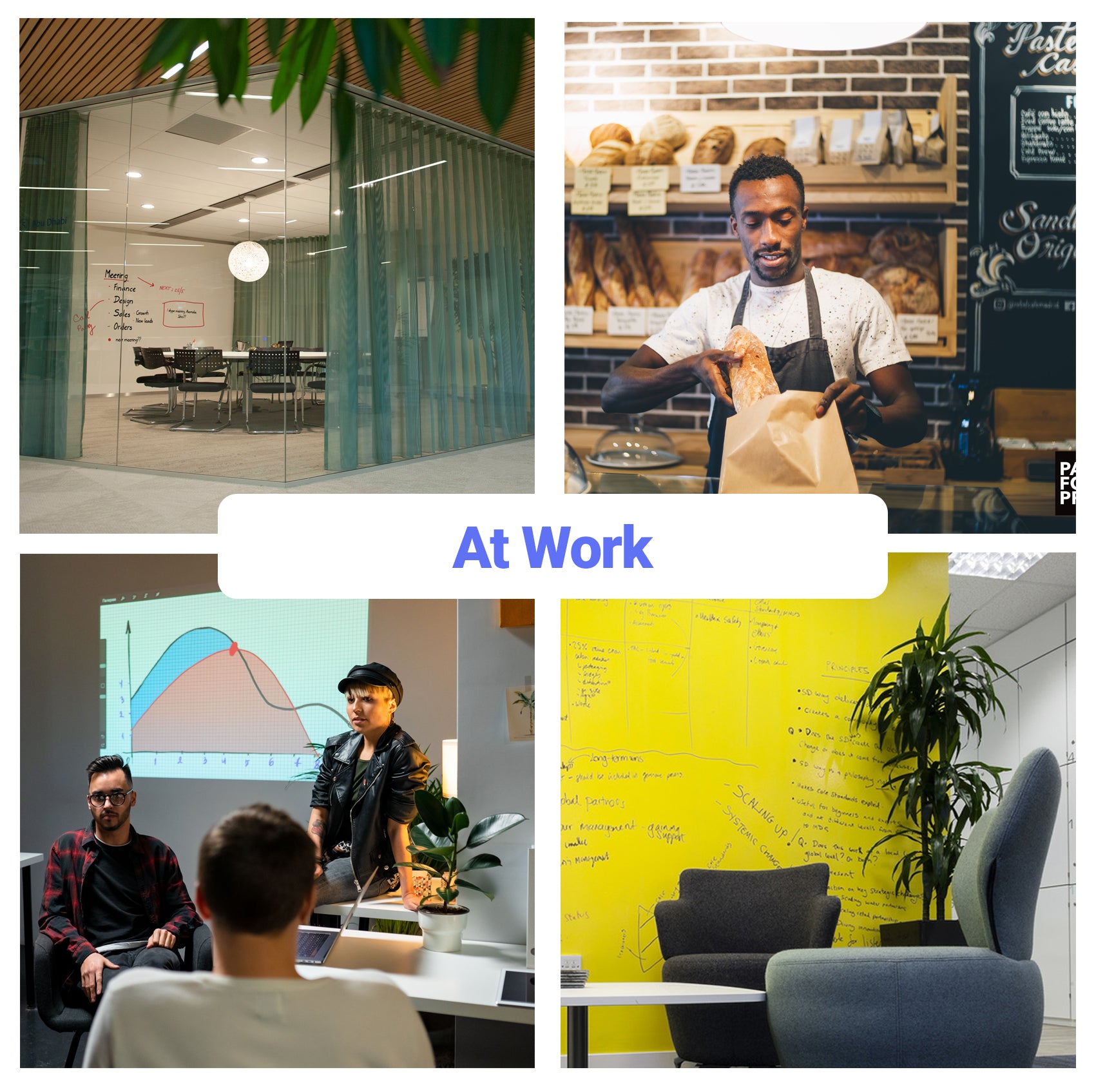 At Work – ScribbleWall