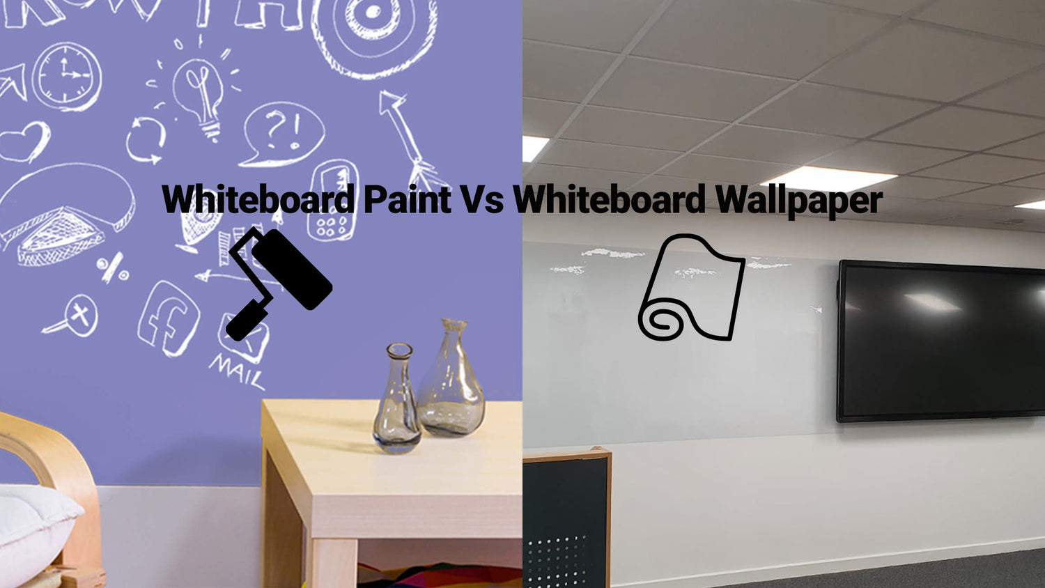 Whiteboard Paint Vs Whiteboard Wallpaper at Ralph Scott blog