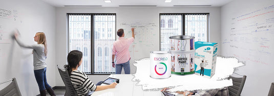 Whiteboard Paint & Wallpaper - create large writable whiteboard walls – ScribbleWall
