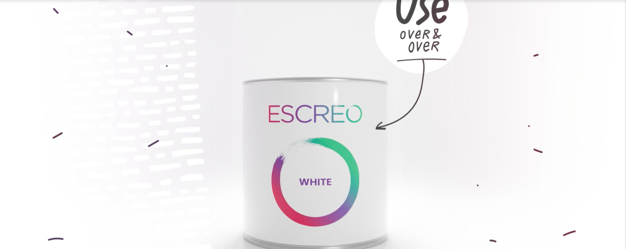 Escreo Whiteboard Paint - Clear – ScribbleWall