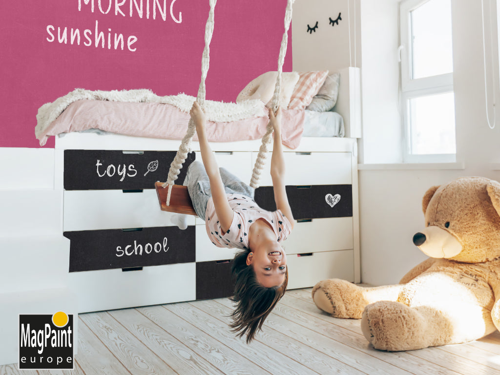 Magnetic, Writable & Projection Wallpaper and Paints | Scribble Wall ...