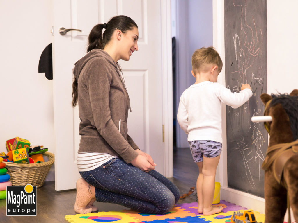 Magnetic, Writable & Projection Wallpaper and Paints | Scribble Wall#N# – ScribbleWall