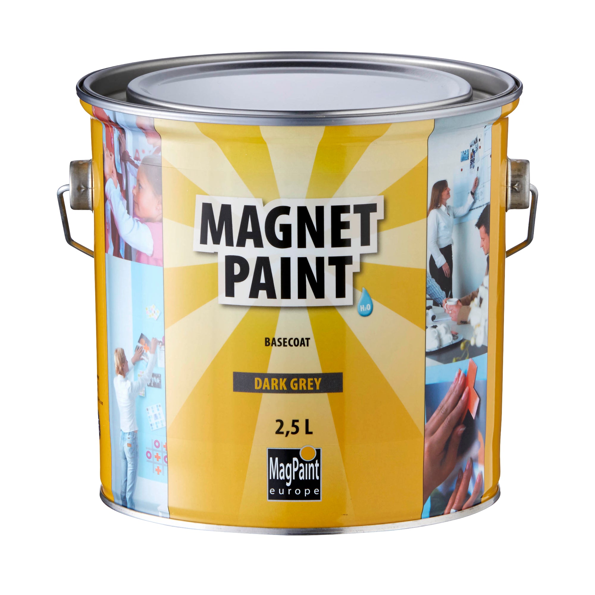 MagnetPaint - Magnetic paint in a tin – ScribbleWall