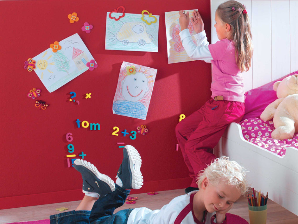 Magnetic, Writable & Projection Wallpaper and Paints | Scribble Wall ...