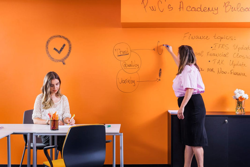 Escreo Whiteboard Paint - Clear – ScribbleWall