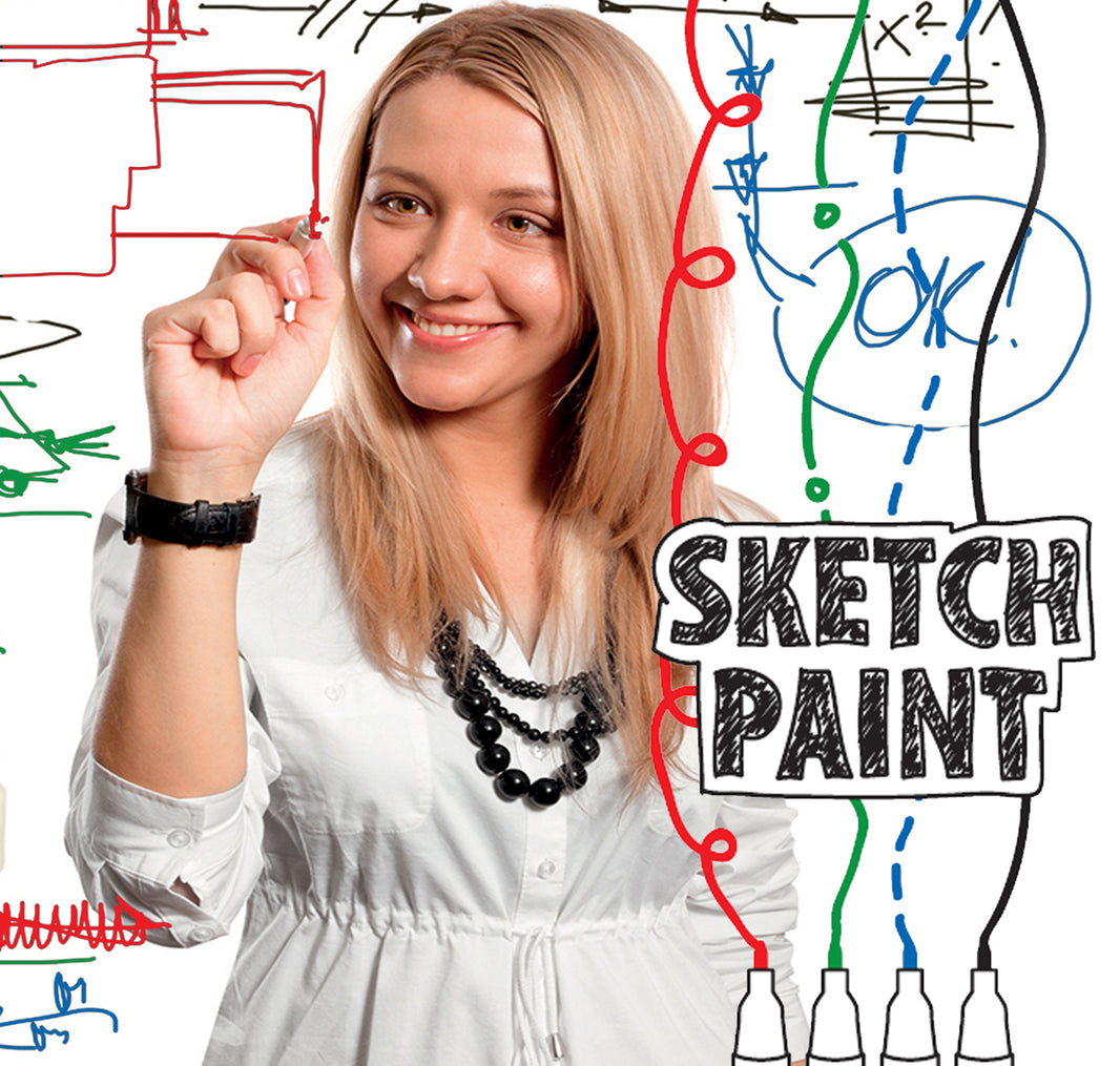 Whiteboard Paint | IdeaPaint | SketchPaint – ScribbleWall